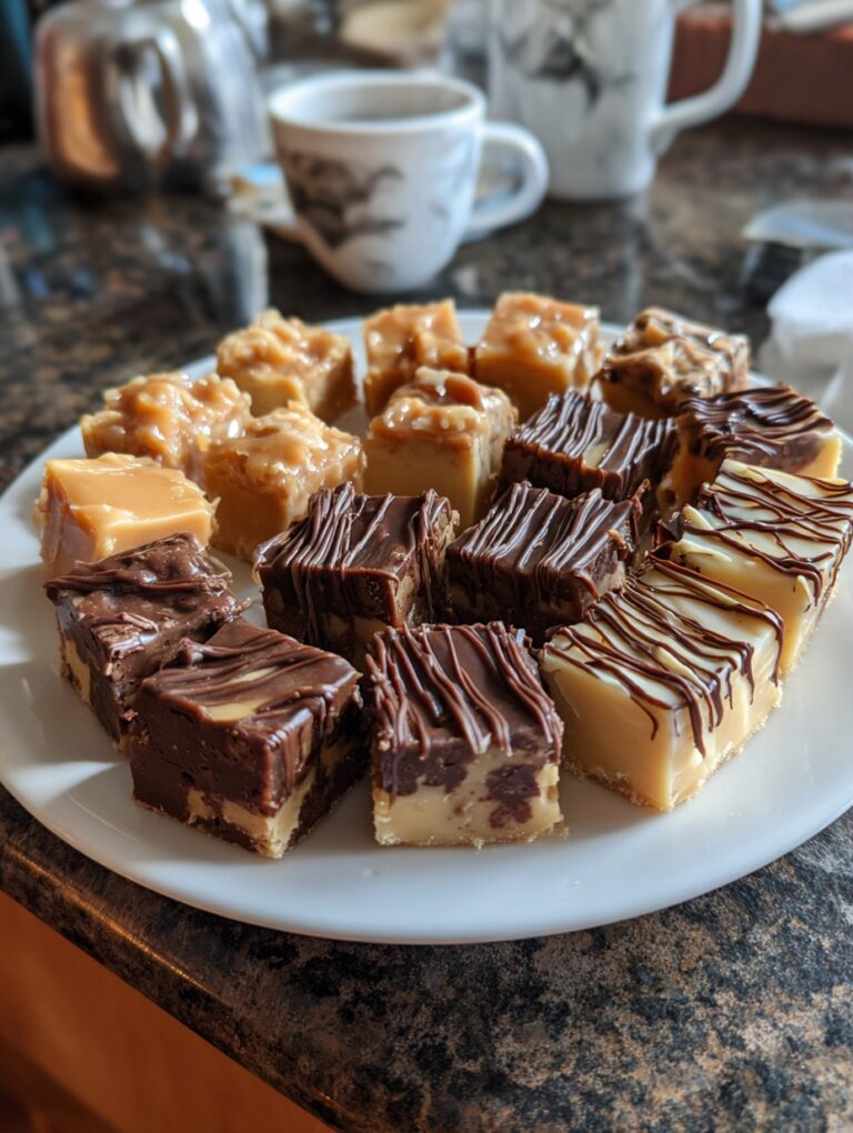 White Chocolate Caramel Pecan Fudge