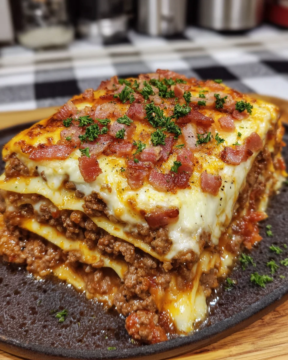 Amazing No-Bake Christmas Lasagna in 5 steps