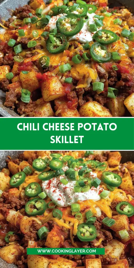 Chili Cheese Potato Skillet: A Flavorful Delight Awaits! - cookinglayer.com